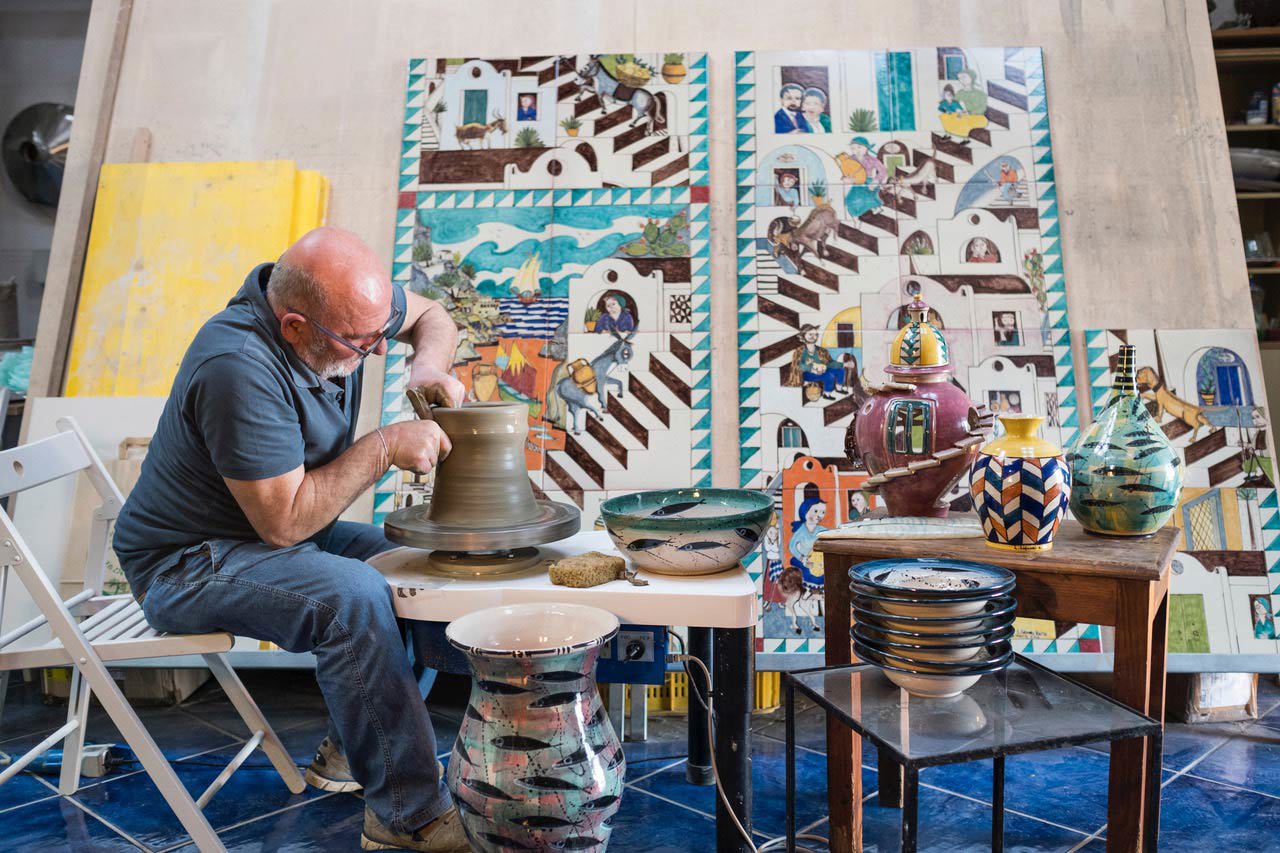 The joyful ceramic art of Lucio Liguori - Le Sirenuse Positano
